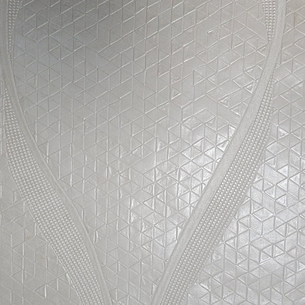 M50008 Contemporary Off white cream tiles wavy lines textured waves mo ...