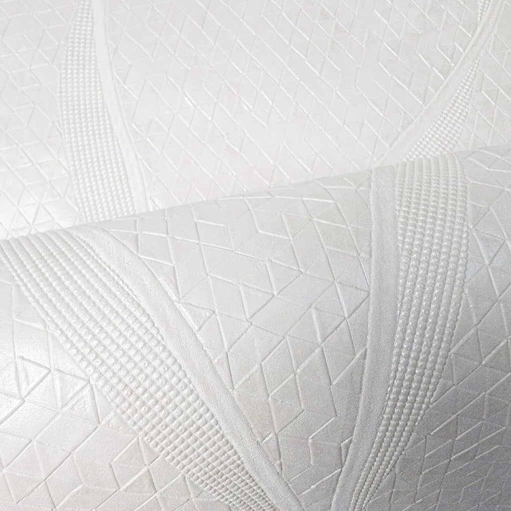 M50008 Contemporary Off white cream tiles wavy lines textured waves mo ...