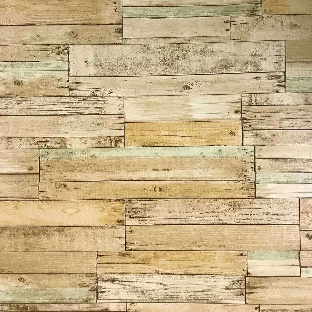 5564-05 Rustic Distressed Wood Barn Brown Wallpaper – wallcoveringsmart