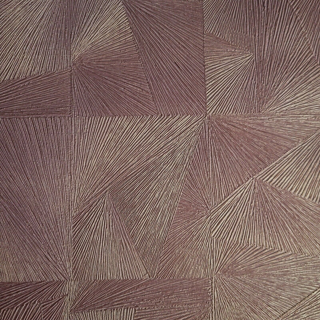 M23004 Geometric Bronze metallic Square textured Wallpaper ...