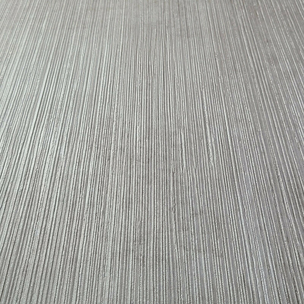 M23047 Industrial beige tan metallic plain stria lines textured Wallpa ...