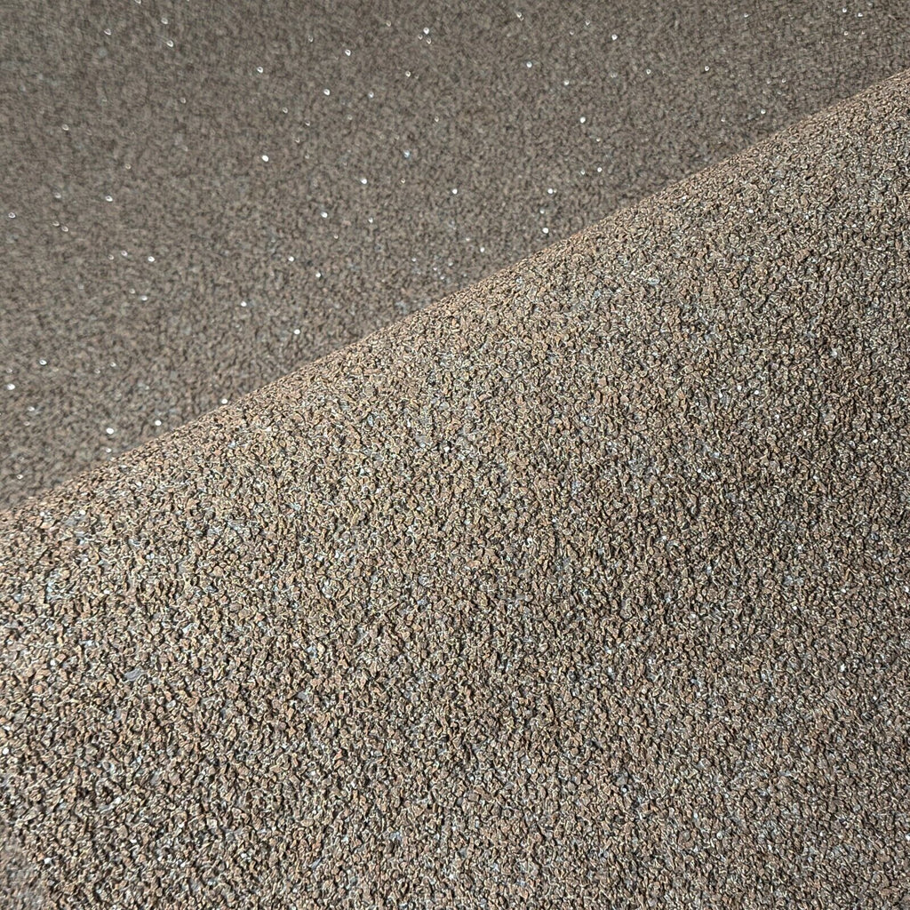 C2101 Matt Taupe Big Chip Natural vermiculite Mica sparkles Wallpaper ...