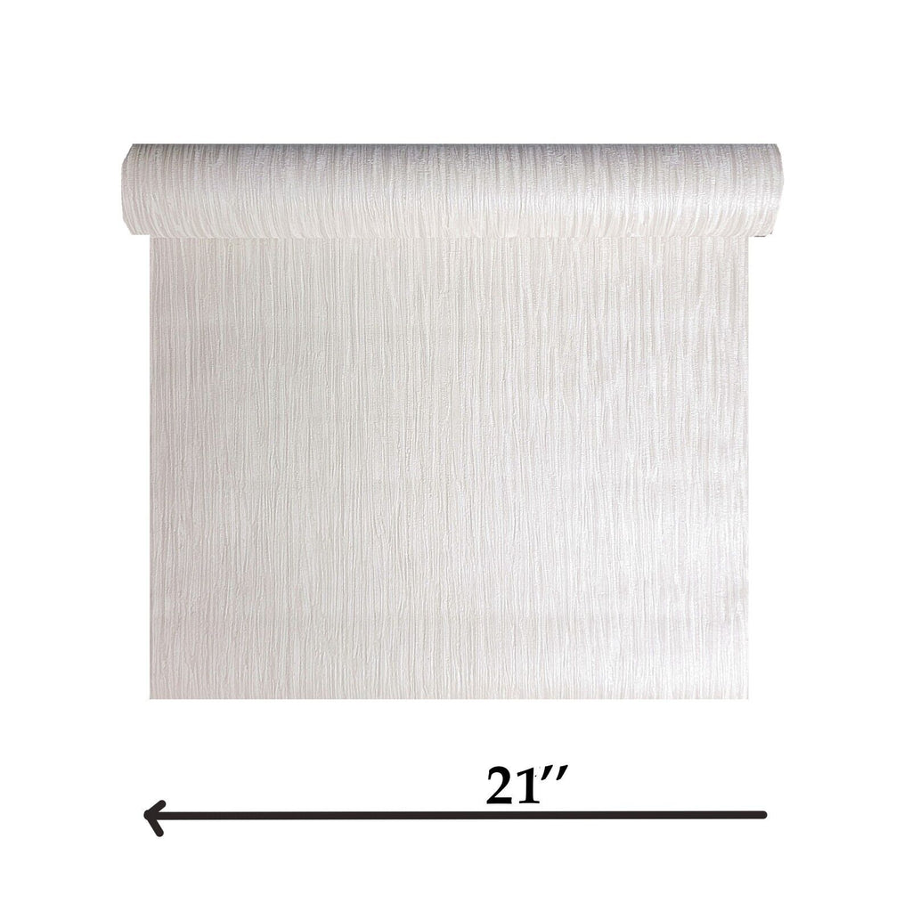 M50047 Modern Wallpaper beige pearl cream faux fabric plain stria line ...