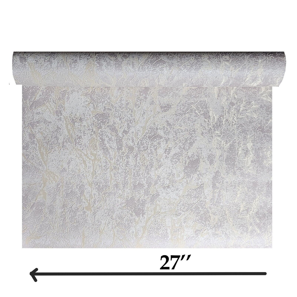 Z3405 Purple lilac gold metallic faux plaster stone textures modern te ...
