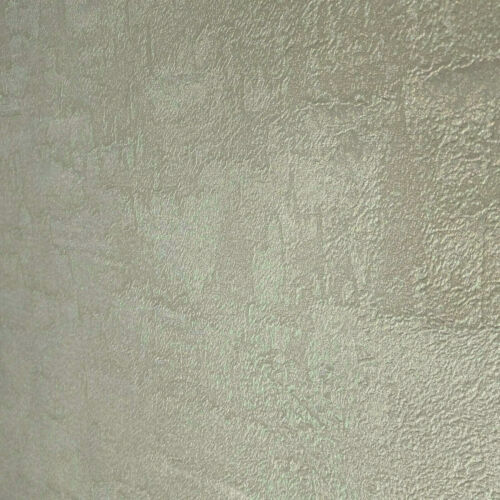 M5615 Textured Plain modern Wallpaper brass metallic faux concrete pla ...
