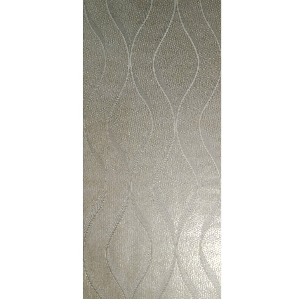 M50005 Triangle geometric Brass metallic tiles wavy lines textured wav ...