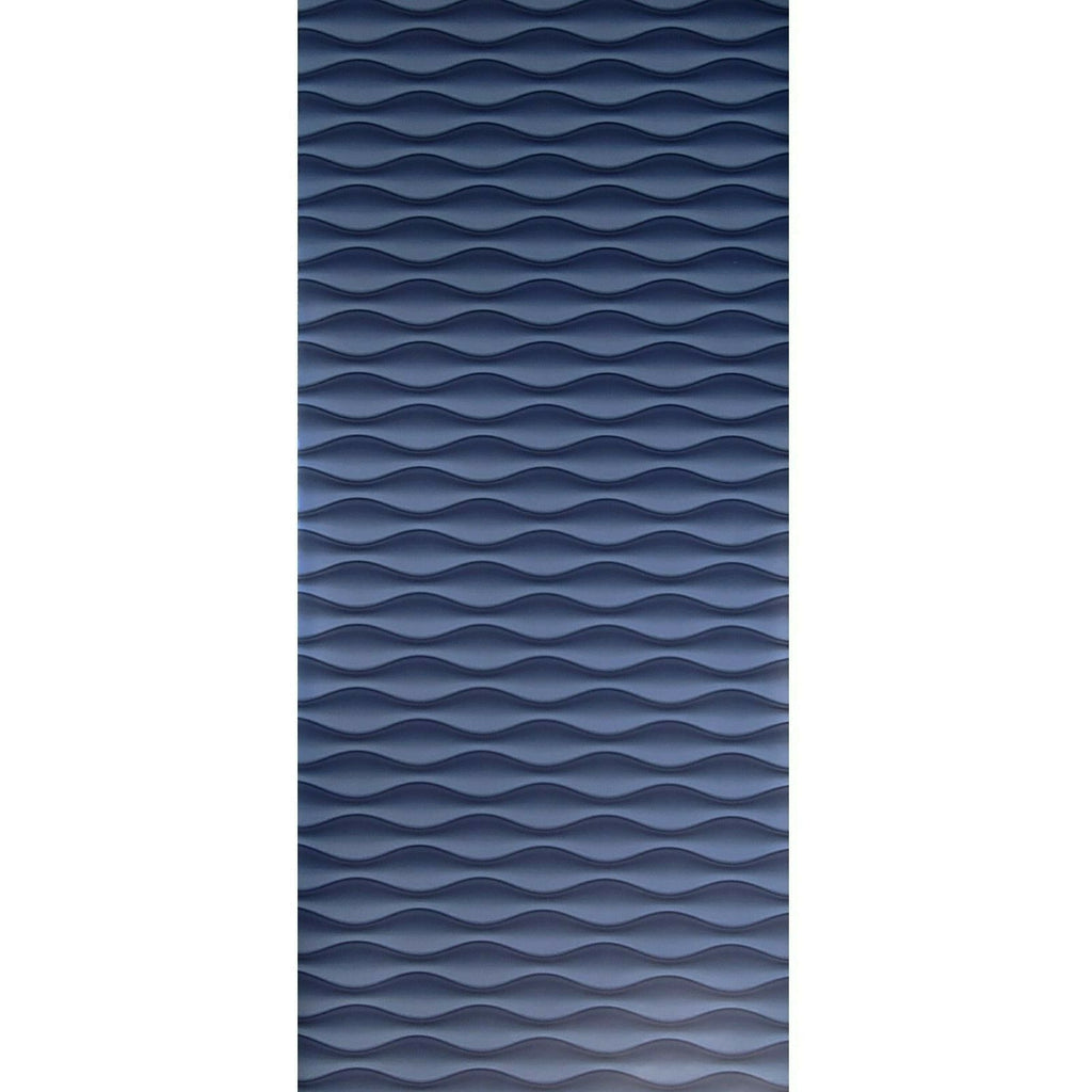 TD31702 Wave lines 3D illusion navy blue Wallpaper – wallcoveringsmart