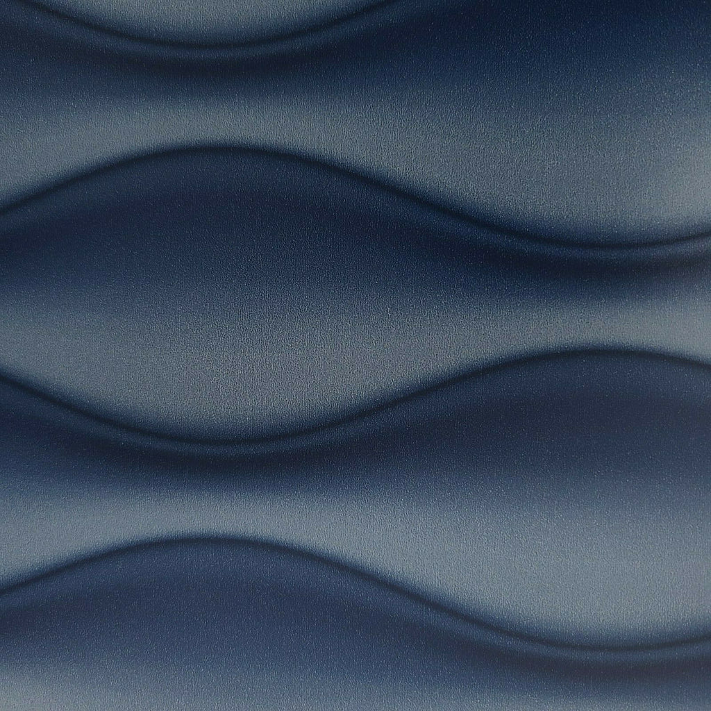 TD31702 Wave lines 3D illusion navy blue Wallpaper – wallcoveringsmart