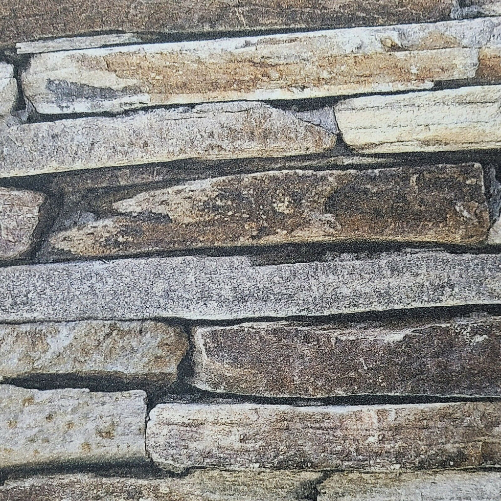 WM91421701 Brown rust purple faux sand stone 3D Wallpaper ...