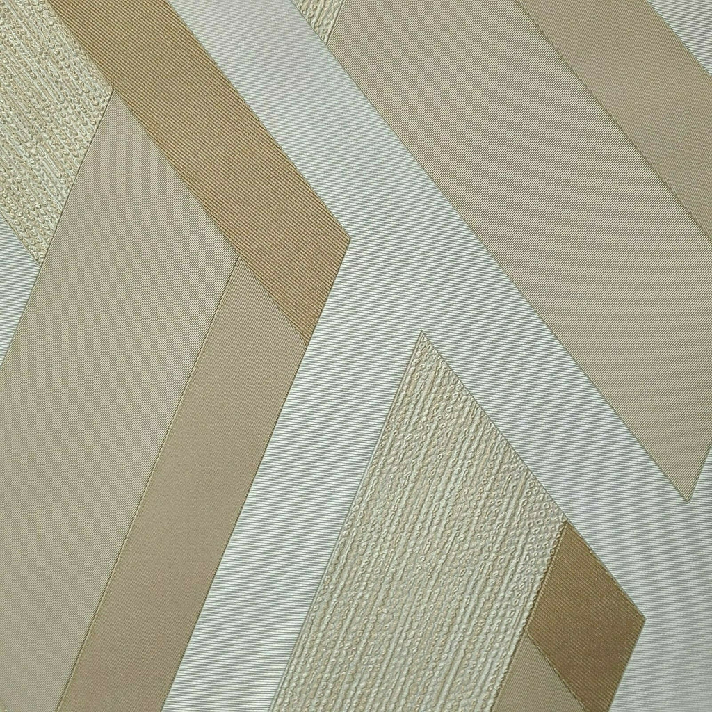 WMJM1006701 Beige tan gold metallic abstract stripes 3D Wallpaper ...