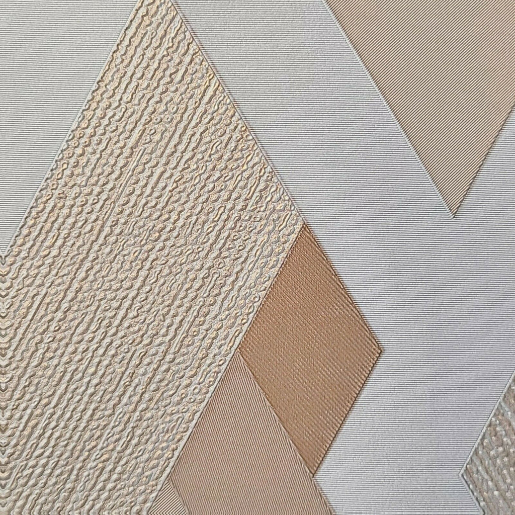 WMJM1006701 Beige tan gold metallic abstract stripes 3D Wallpaper ...