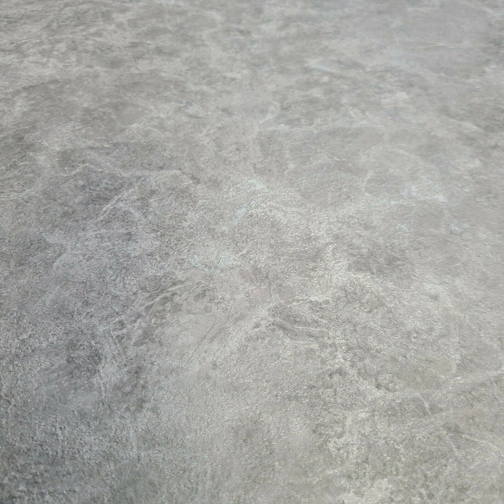 Z72030 Zambaiti brass gray metallic faux cement concrete plaster wallp ...