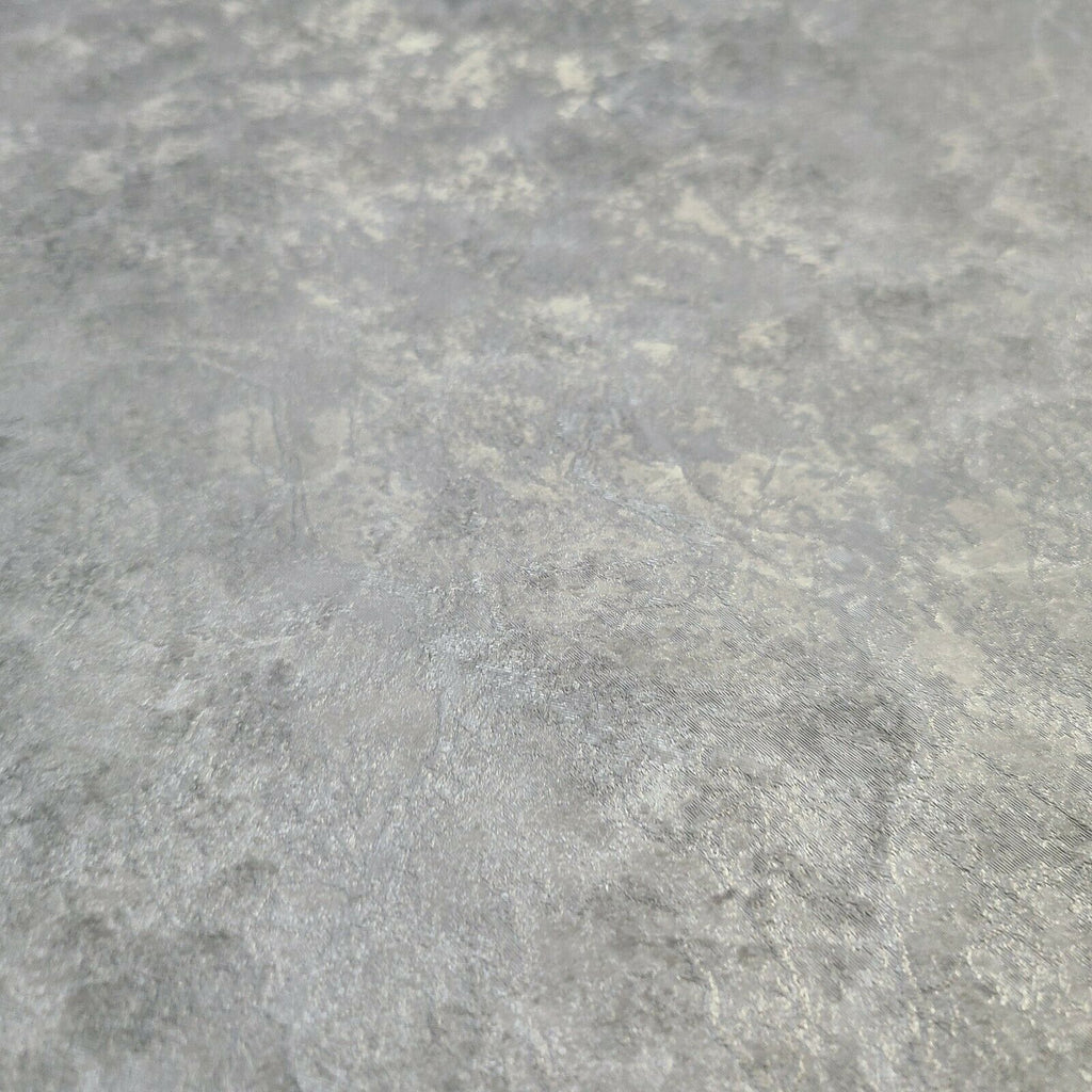 Z72030 Zambaiti brass gray metallic faux cement concrete plaster wallp ...