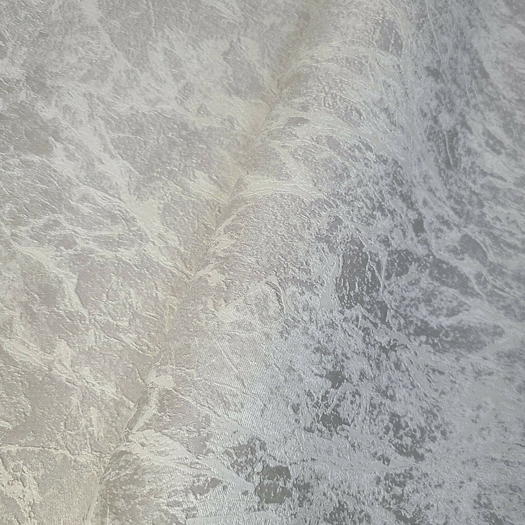 Z3407 Zambaiti Gray Silver metallic faux plaster stone Wallpaper ...