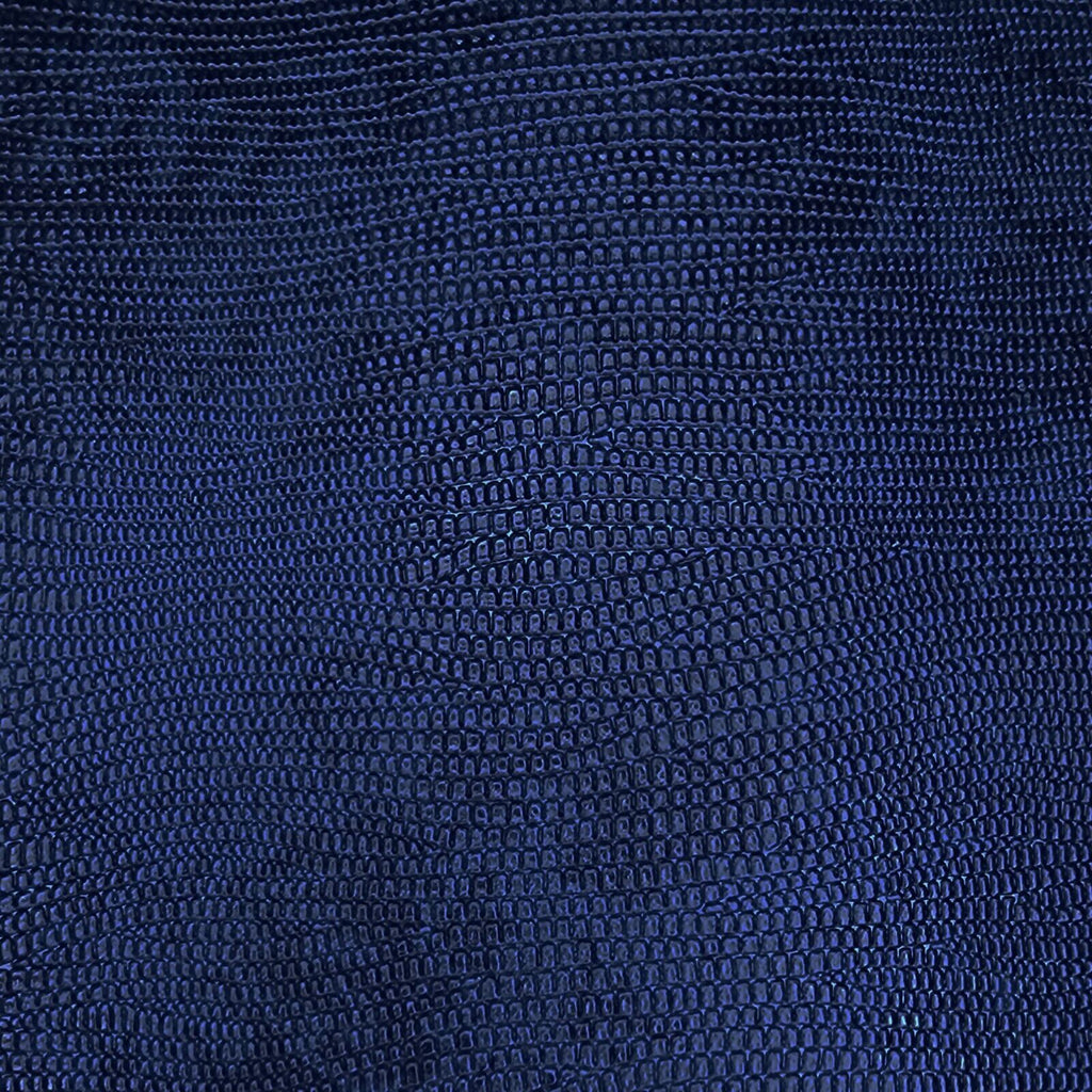 93570-1 Versace navy blue faux animal reptile snake skin Textured mode ...