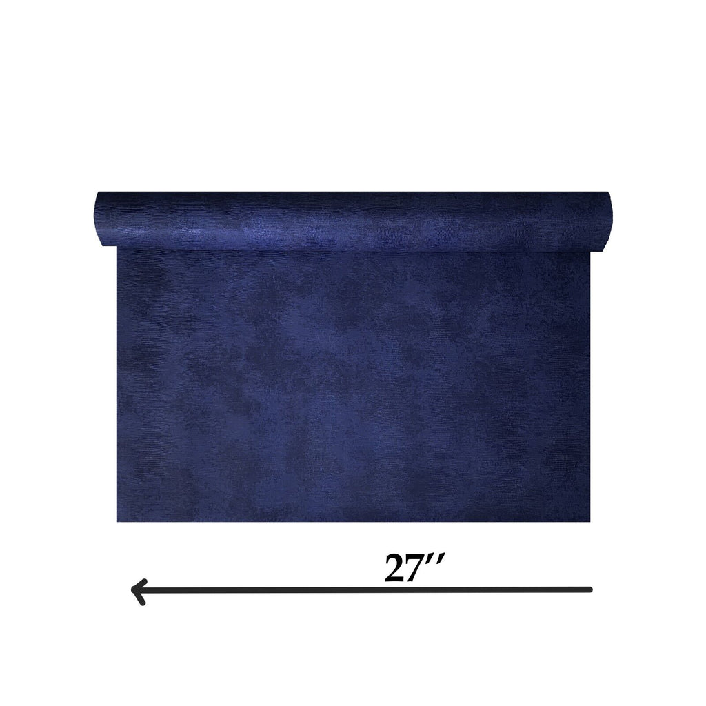 93570-1 Versace navy blue faux animal reptile snake skin Textured mode ...