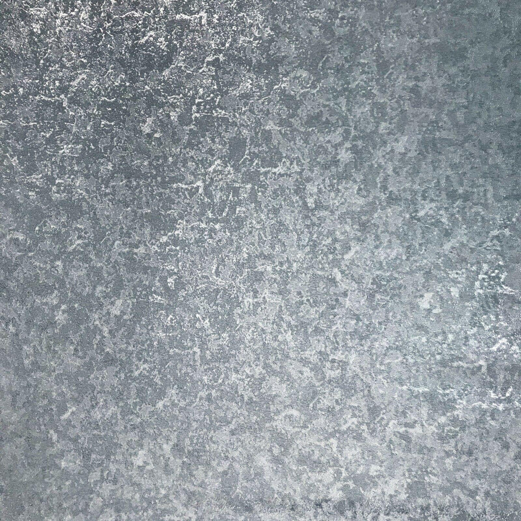 8538-08 Modern Wallpaper turquoise dark blue Silver metallic textured ...